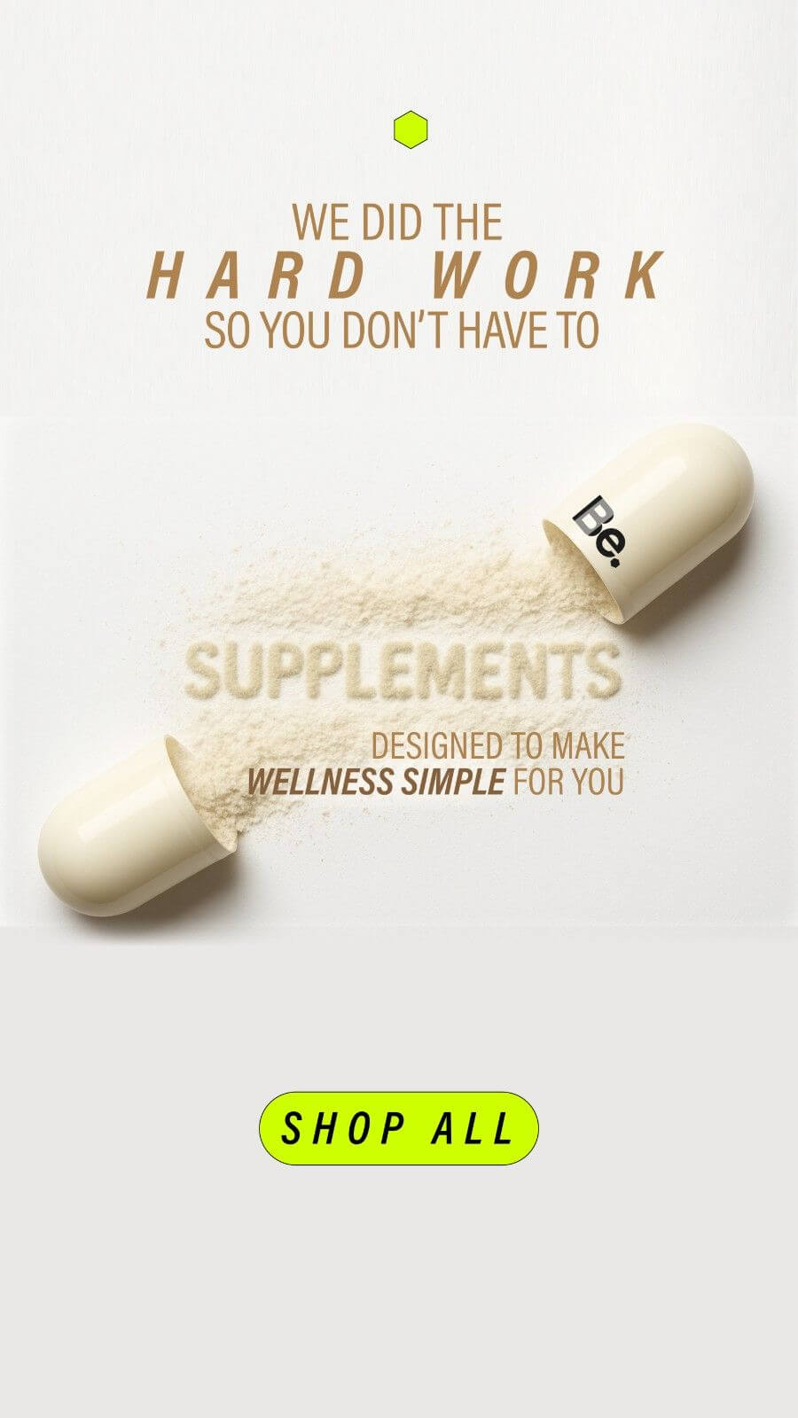 Be. Multivitamins & Supplements | Science-Backed & Expert-Formulated ...