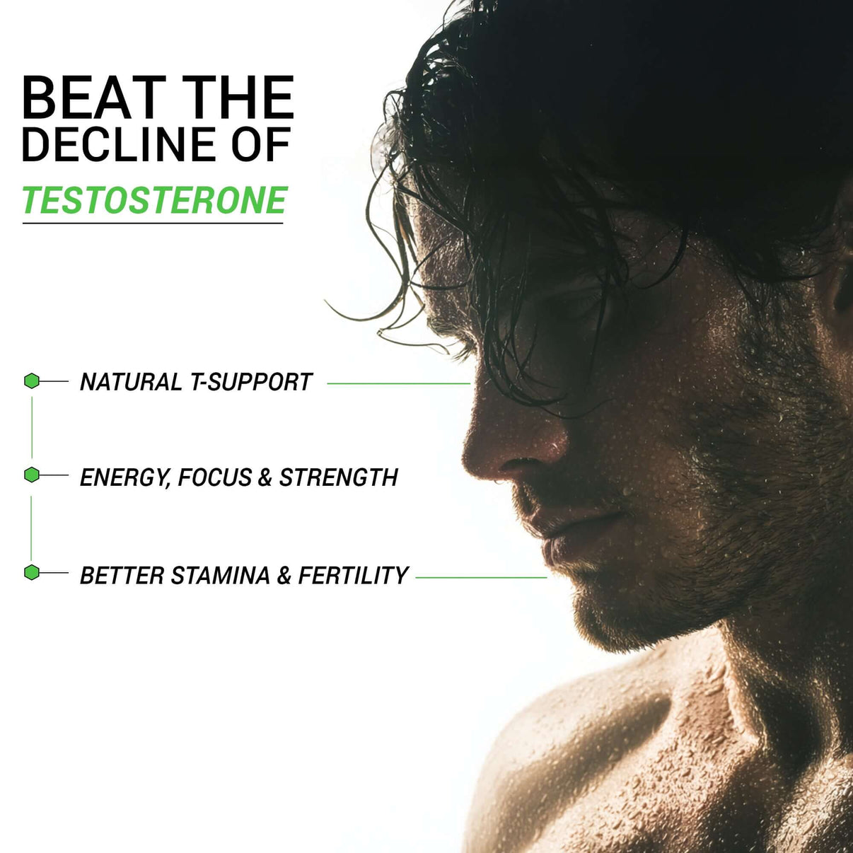 Natural T-Booster for Energy & Stamina | Be. ALPHA | The Be Life